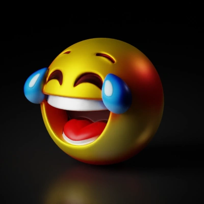 AI laughing emoji. 3D 模型 | osama showman 创建的逼真 laughing emoji. 3D 图形和资产 ...