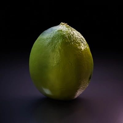 AI A ripe lime citrus fruit. 3D Models | Realistic A ripe lime citrus ...