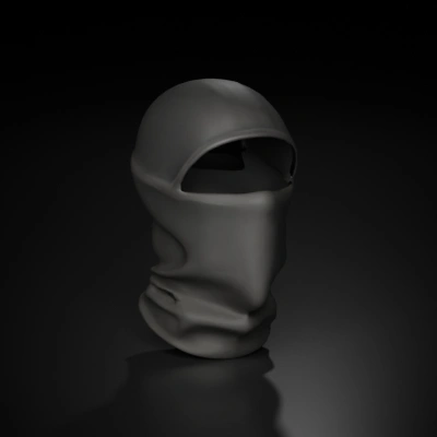 AI Hooded face mask, tactical design, ninja style. 3Dモデル | fgsdgsgが作成した ...