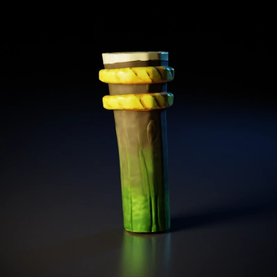 AI Wooden post with intricate carvings, fantasy style. 3D Models ...