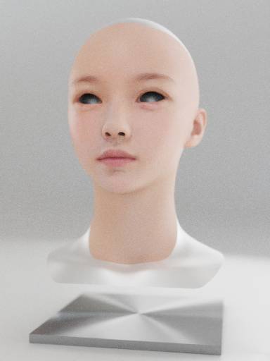 Asian,20 year old,female,anime,defined features,dimples and hazel eyes ...