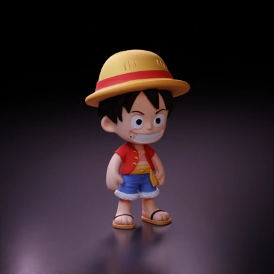 AI One Piece 3D Models | High-Quality 3D One Piece Graphics, Textures ...