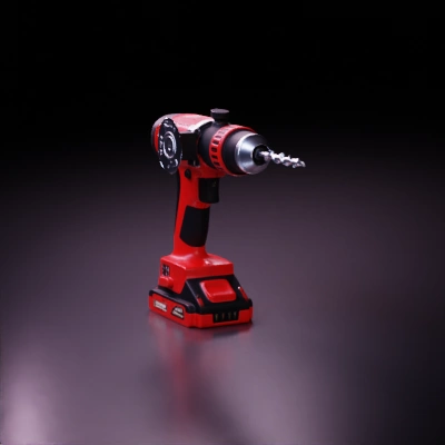 AI Cordless power drill. 3D Models | Realistic Cordless power drill. 3D ...