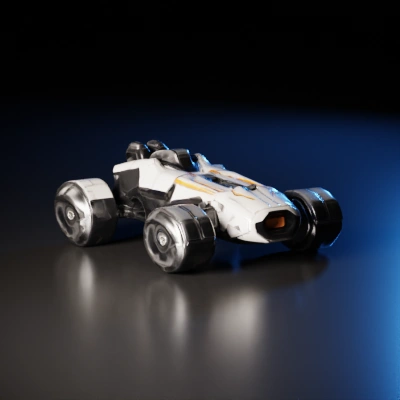 AI Futuristic armored rover with advanced wheels. 3D 模型 | NCcinema 创建的 ...