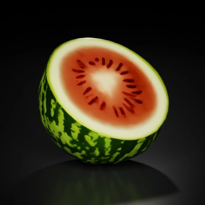 AI Sliced watermelon. 3D Models | Realistic Sliced watermelon. 3D ...