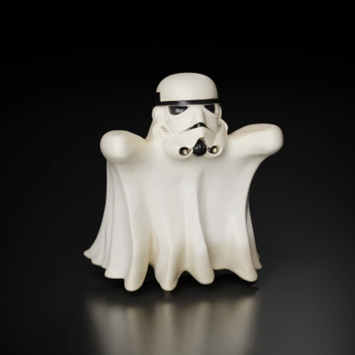 AI Stormtrooper ghost figurine. 3D 模型 | Rovida Angelo 创建的逼真 ...