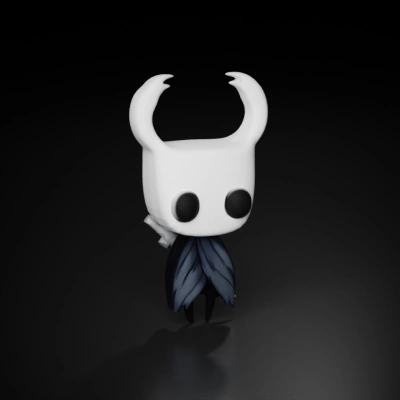 AI Small horned cartoon character from Hollow Knight. 3D Models ...
