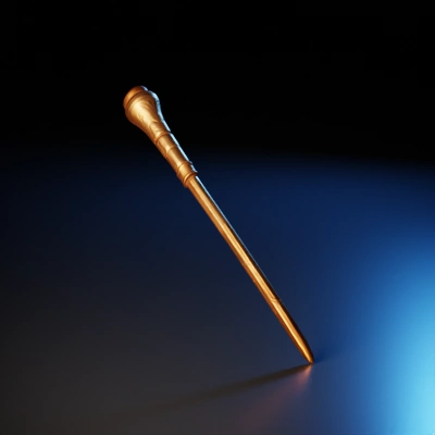 AI ornate wooden wand. 3D Models | Realistic ornate wooden wand. 3D ...