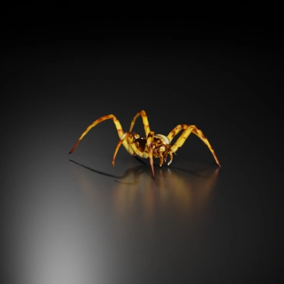 AI Spider-like creature, realistic horror design. 3D Models | Realistic ...