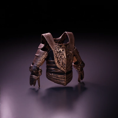 AI Decorative ceremonial armor with intricate patterns. 3D Models ...